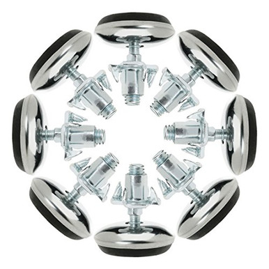 uxcell M6 x 13 x 30mm Screw on Furniture Glide Leveling Feet Floor ...