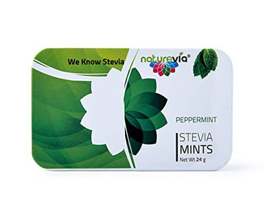 Sugar Free Mints Peppermint Flavor 100 tabs 24 g Mints Naturally ...