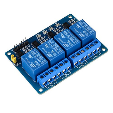 kuman 4 Channel DC 5V Relay Module for Arduino Raspberry Pi DSP AVR PIC ...