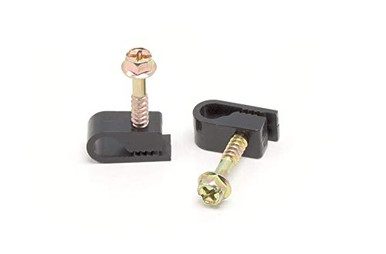 THE CIMPLE CO Single Coaxial Cable Clips Cat6 Electrical Wire Cable ...