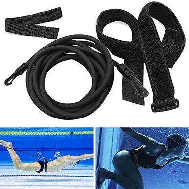 Kenoucle Swim Training Belts Swim Bungee Cords Resistance Bands Swim ...