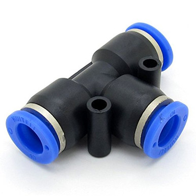 10mm T Junction Push in Equal Tee Pneumatic Fittings Air Quick ...