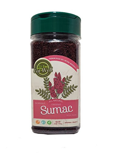 Sumac Spice Powder | 4 oz 113 g | Bulk Ground Sumac Berries - Bran ...