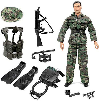 Click N' Play CNP30435 Special Ops Navy Seal Swat Team 12"" Action ...