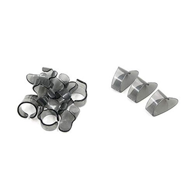 FarBoat 12Pcs Thumb Picks Celluloid Finger Picks 2 Sizes for Guitar ...
