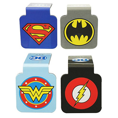 Ata Boy DC Comics Logos Assortment 1 Set of 4 1 Magnetic Page Top ...