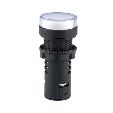 uxcell Red Green Indicator Light AC DC 24V 22mm Panel Mount Dual Color ...