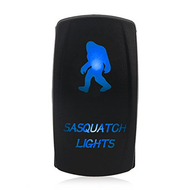 WATERWICH 5 Pin Sasquatch Lights Illuminated Rocker Toggle Switch ...