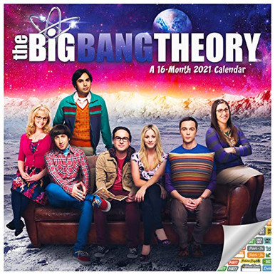 The Big Bang Theory Calendar 2021 Bundle Deluxe 2021 The Big Bang ...