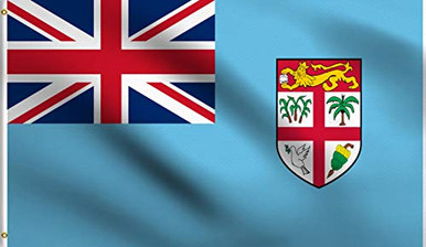 DMSE Fiji Fijian National Flag 3X5 Ft Foot 100 Polyester 100D Flag UV ...