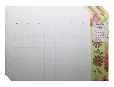 Excelity Weekly Planner Daily Pads A4 Size Tear Off Sheets for to Do ...