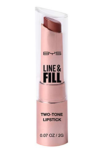 BYS Creamy Pigmented Line Fill Two Tone Lipstick Taupe ...