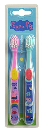 Peppa Pig Toothbrush Twin Pack Colour May Vary - Warehousesoverstock