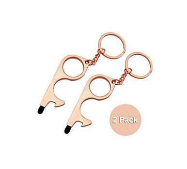 No Touch Door Opener Tool Contactless Clean Key Hook for Handles ...