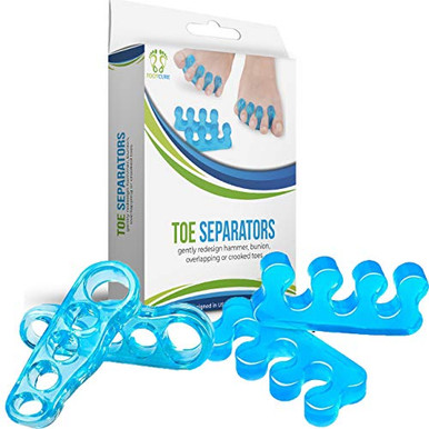 Toe Separators and Toe Straightener - for Relaxing Toes, Bunion Relief ...