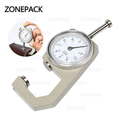 ZONEPACK Metal 0 to 20mm Dial Thickness Gauge 0 1mm Precision Accuracy ...