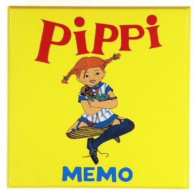Pippi Longstocking Memo Memory Game (32 tiles - 16 Sets) 2-4 Players ...