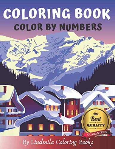 Coloring Books Color By Numbers Series 1 Coloring with numeric ...