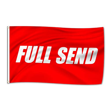 MICHAELAN Nelk Boys - Full Send Flag - Cool Flags - Funny Banner for ...