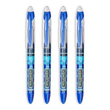Paper Mate Liquid Flair Porous Point Pens 0 8mm Extra Fine Point Blue ...