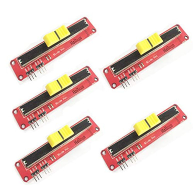 Hailege 5pcs 10K Logarithmic Slide Potentiometer Log Slide Pot ...