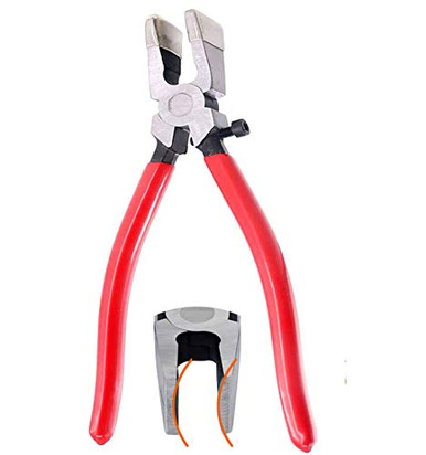 Heavy Duty Key Fob Pliers Tool Metal Glass Running Pliers with Curved ...