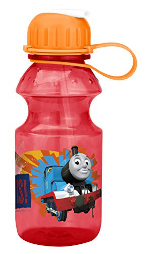 Zak Designs Thomas and Friends 14 oz Water Bottle with Flip Straw ...