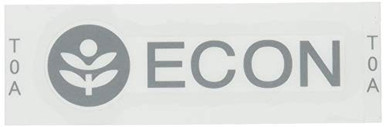 Genuine Honda 75738-T0A-A01 Glass (Econ) Sticker - Warehousesoverstock