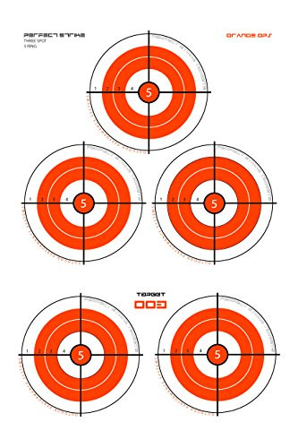 Perfect Strike SHOOTING Targets ORANGE OPS No 003 Heavy Paper Targets ...