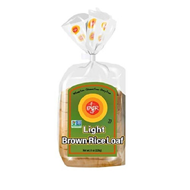 Gluten Free Light Brown Rice Loaf by Ener G Vegan Sliced Bread Low ...