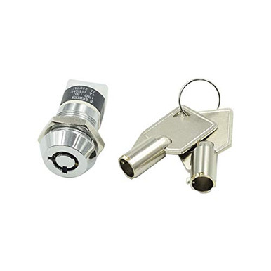 Mecion 19mm Electronic Key lock Switch 1NO 1NC with Two Keys ...