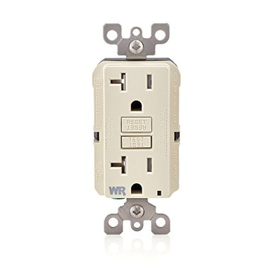Leviton GFWT2-T Self-Test SmartlockPro Slim GFCI Weather-Resistant and ...