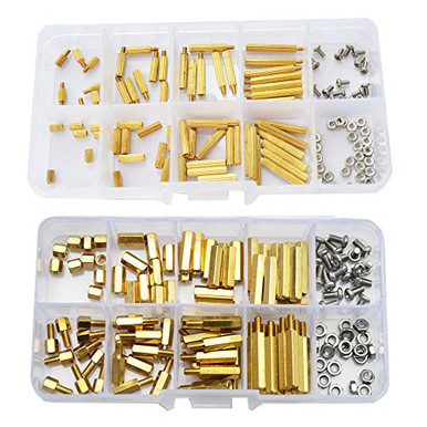 M2 M3 Hex Male Female Brass Standoff Hexagon Threaded Stud Board Pillar ...