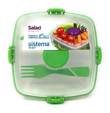 Sistema Storage Salad 1 1 Litre To Go ASTDA - Warehousesoverstock
