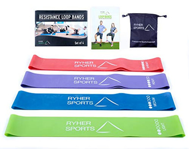 Ryher Resistance Bands for Legs and Glutes Set of Loop Bands Exercise ...