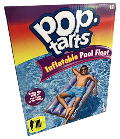 Pop Tarts Inflatable Pool Float Purple 57 8 x 29 9 inch ...
