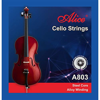 Alice Cello Strings 4 4 Full Set A D G C Practice Strings Steel Core ...