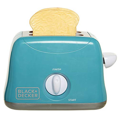 BLACK DECKER Toaster with Sounds Kitchen Food Pretend Play Toys ...