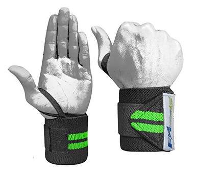 FitGenius Wrist Wraps Professional with Thumb Loops Wrist Support ...