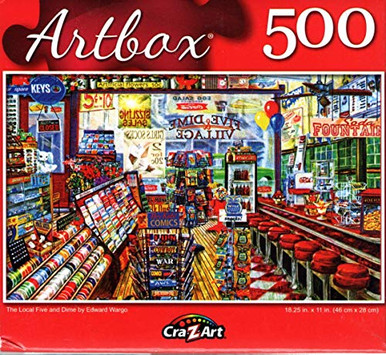 The Local Five and Dime by Edward Wargo - 500 Pieces Jigsaw Puzzle ...
