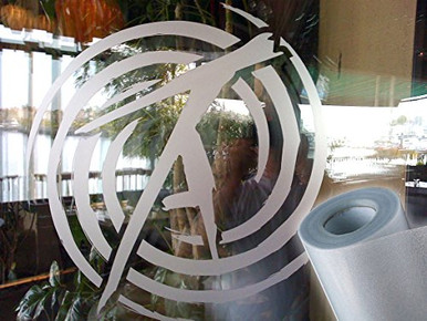 Frosted Matte Etched Adhesive Craft Window Vinyl Roll for Cricut ...