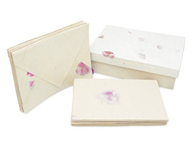 Nepali Cherish Greeting Card & Envelope Box Set with Handmade Lokta ...