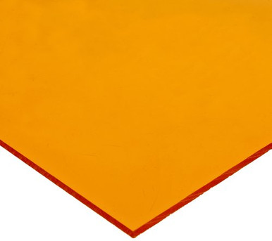 Acrylic Sheet Opaque Amber Standard Tolerance 0 100 Thickness 12 Width ...