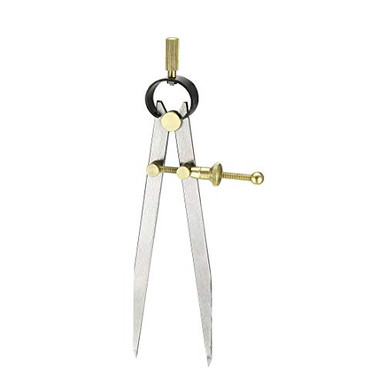 uxcell Wing Divider Compass 6 Inch Adjustable Lockable Carbon Steel ...