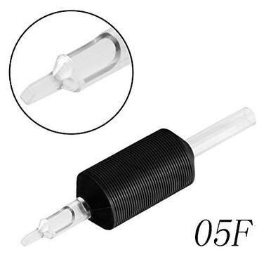 Tattoo Tubes Youzone 5 Flat Tip Soft Rubber Grip for 5M1 5M2 5RM Tattoo ...