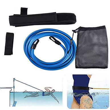 Love Yoga Swim Training Belt Pool Swim Training Tether Swimming Cord ...