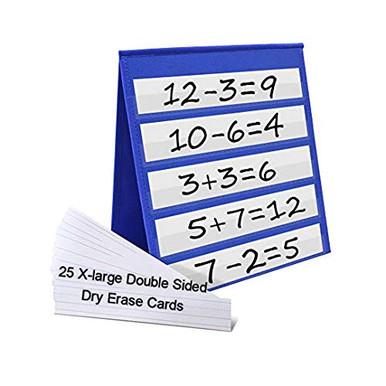 Eamay Desktop Pocket Chart Tabletop Teaching Classroom Pocket Charts ...