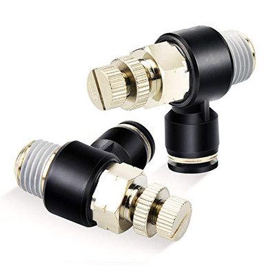 Tailonz Pneumatic 3 Pack SL 1 4 N2 Push to Connect Air Line Fitting Air ...