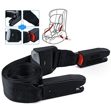 SKCAZA ISOFIX Belt Latch Connector Child Car Safety Seat Strap General ...