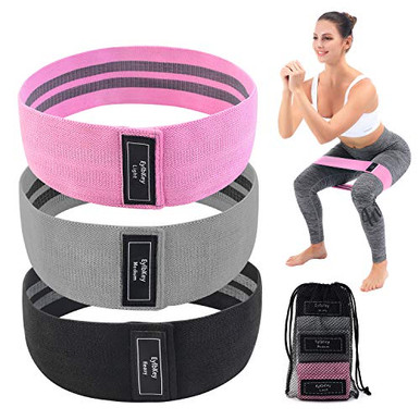 CooElc EylbKey Resistance Bands for Legs and Butt, Hip Exercise Bands ...